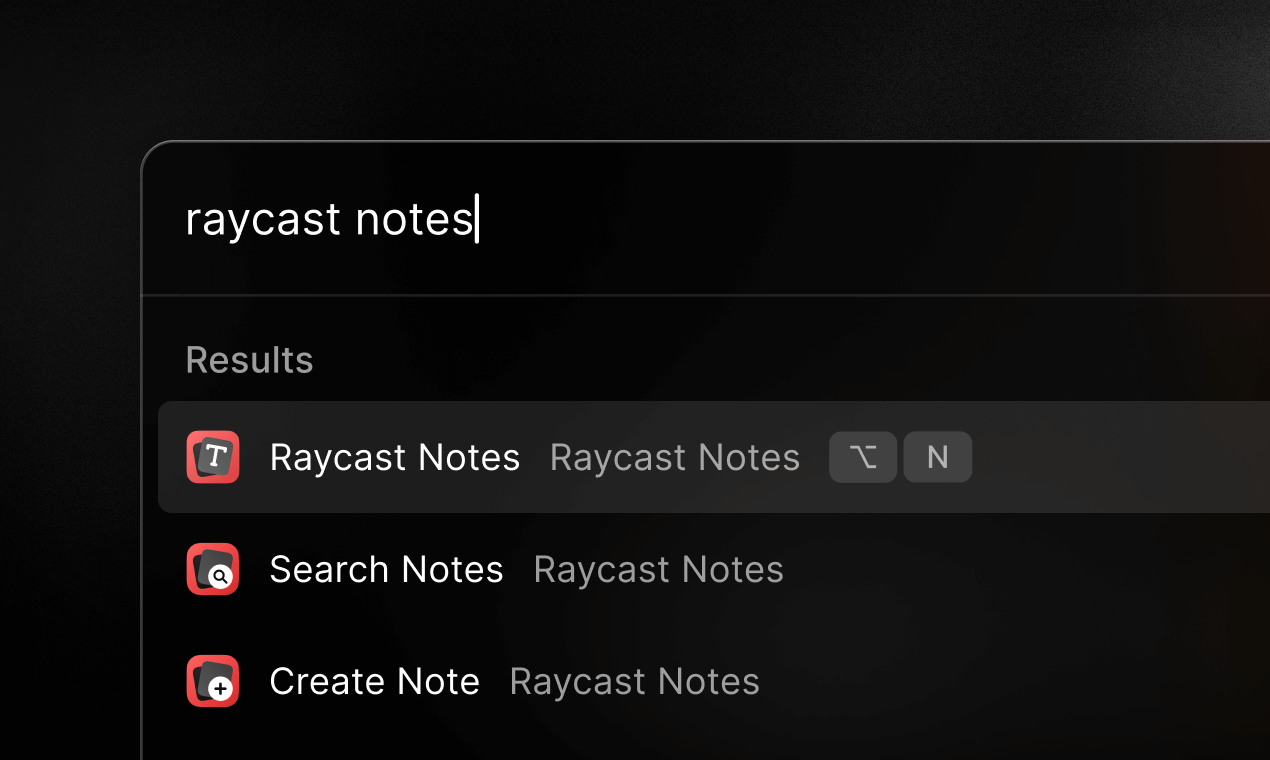 Meet the new Raycast Notes - Raycast Blog