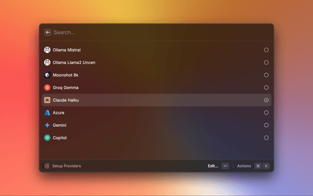Raycast Store: OpenAI Translator