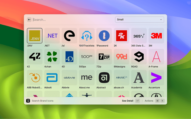 Raycast Store: Brand Icons - simpleicons.org