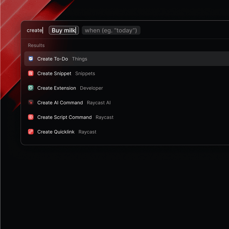 Raycast - Your shortcut to everything