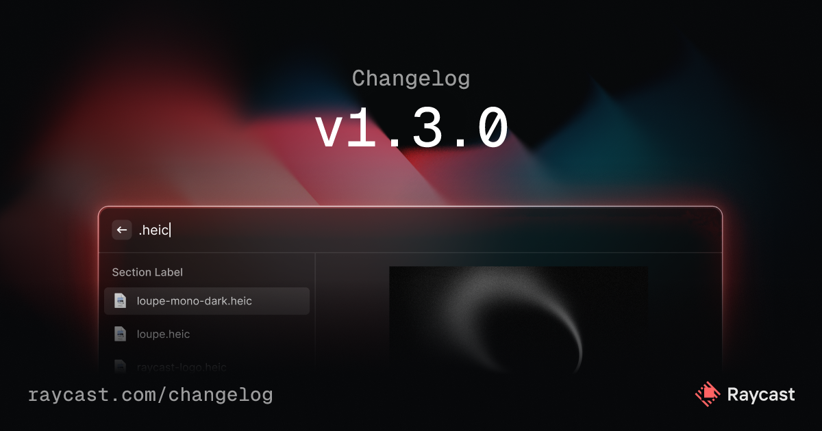 Raycast v1.3.0 - Dictionary, Window Management and Script Improvements