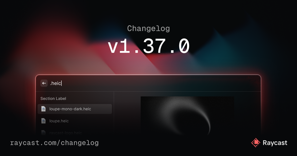 Raycast v1.37.0 - Shared Snippets