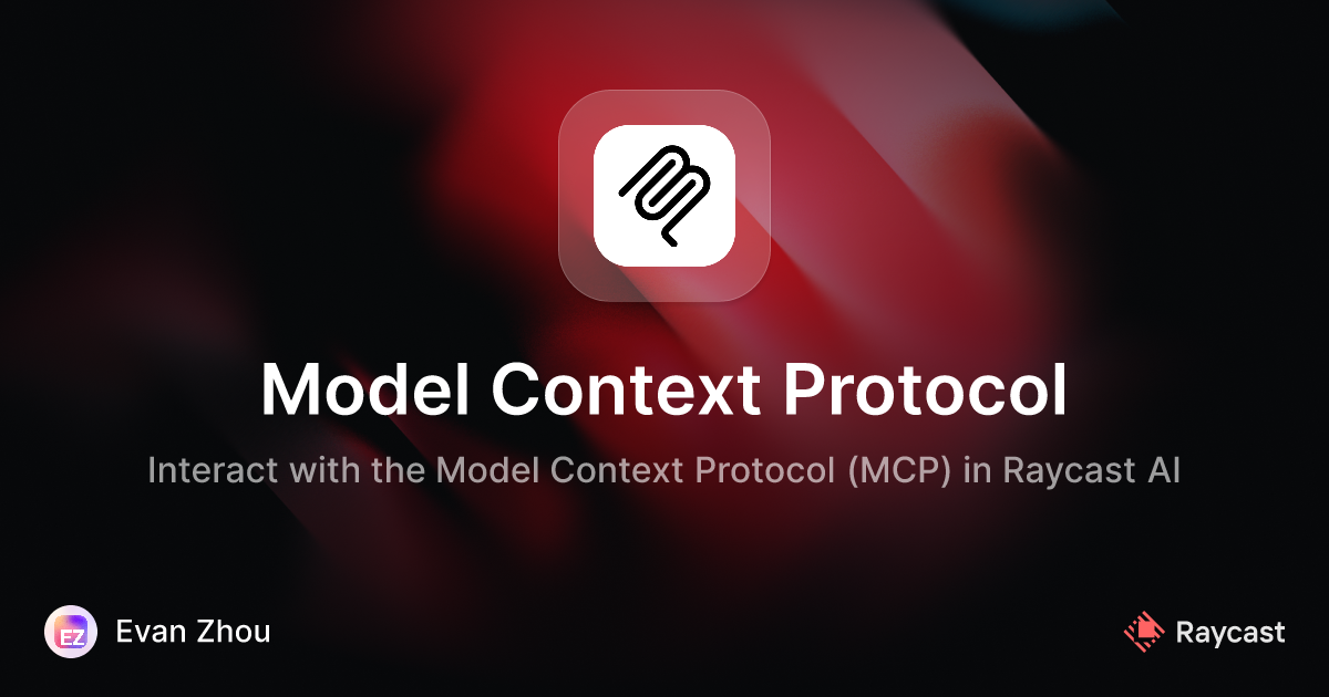 Raycast Store: Model Context Protocol