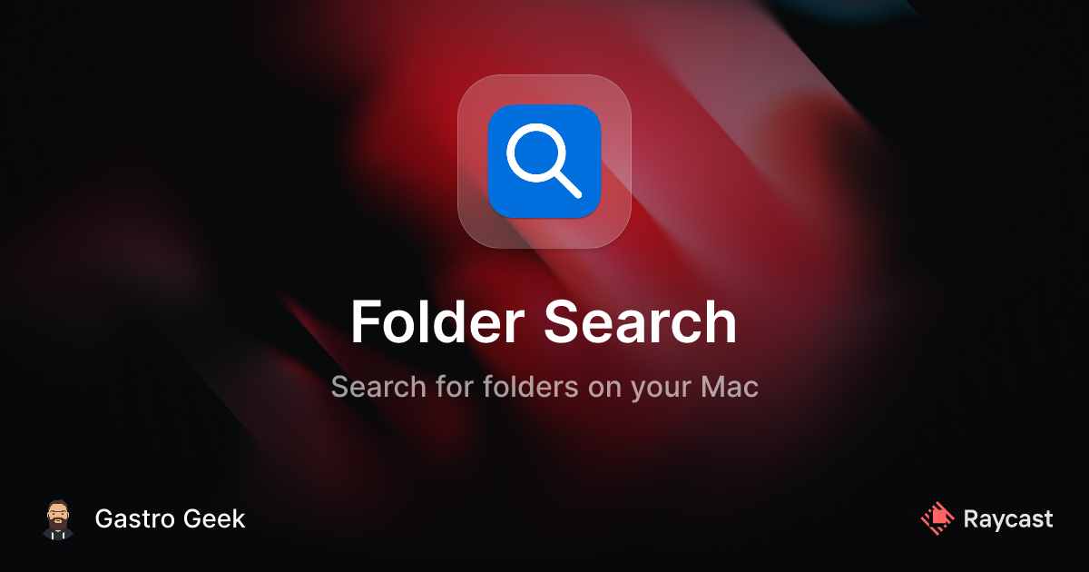 raycast-store-folder-search