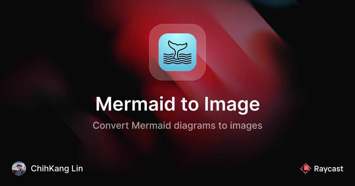 Raycast Store: Mermaid to Image