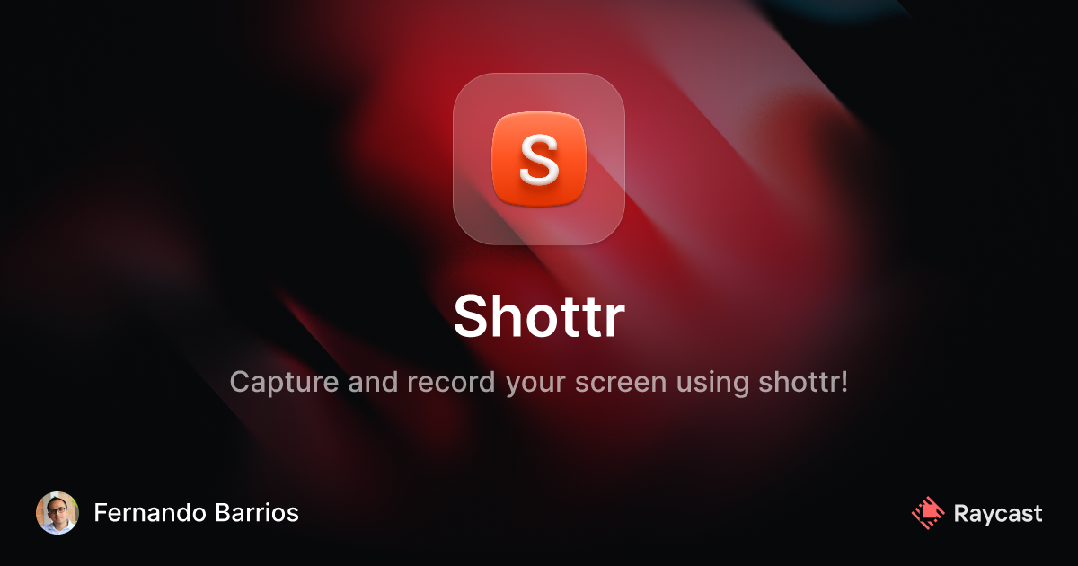 Raycast Store: Shottr