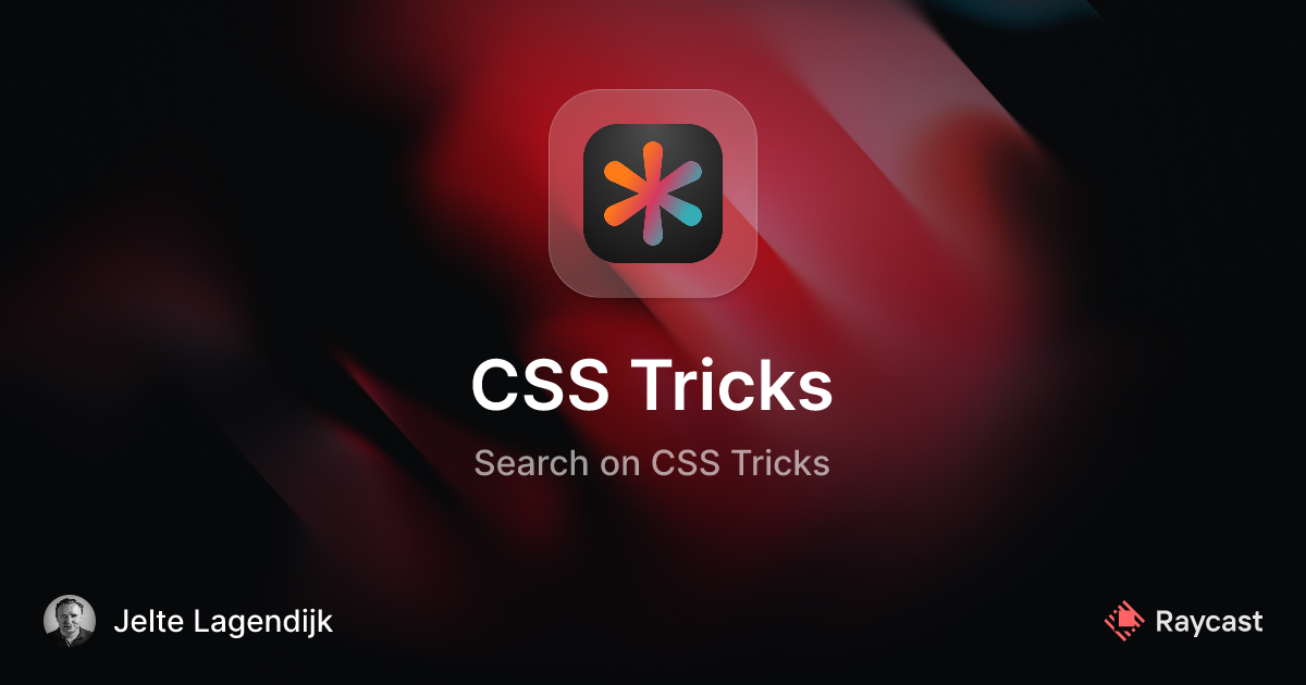 Raycast Store: CSS Tricks