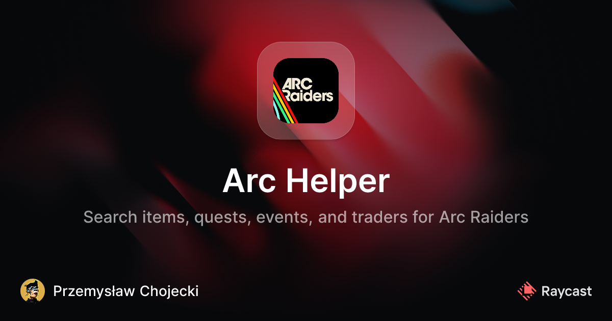 Raycast Store: Arc Helper