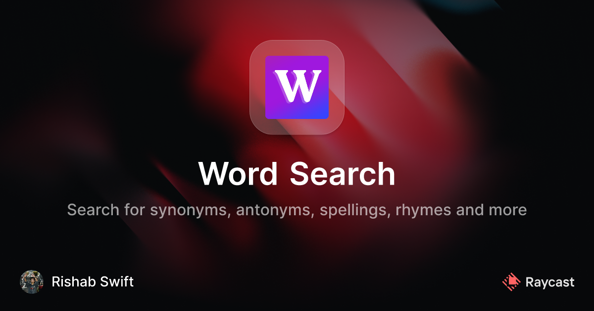 raycast-store-word-search