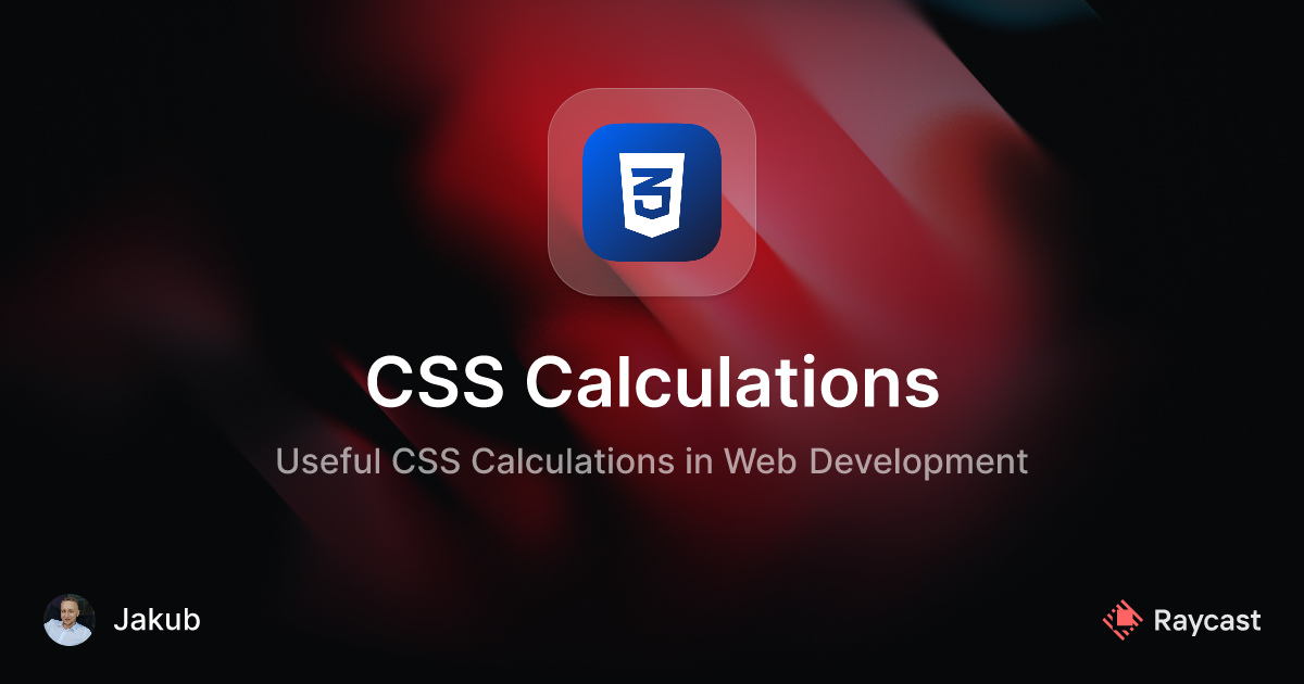 Raycast Store Css Calculations