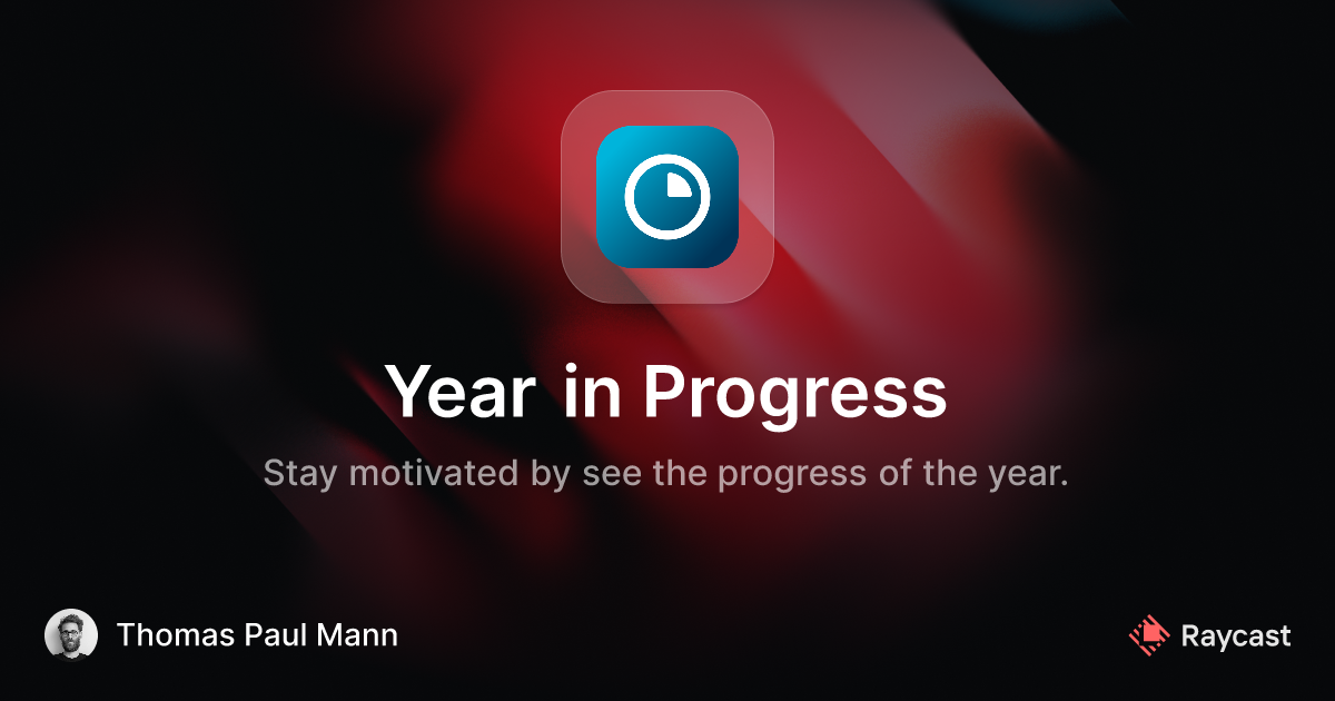 Raycast Store: Year in Progress