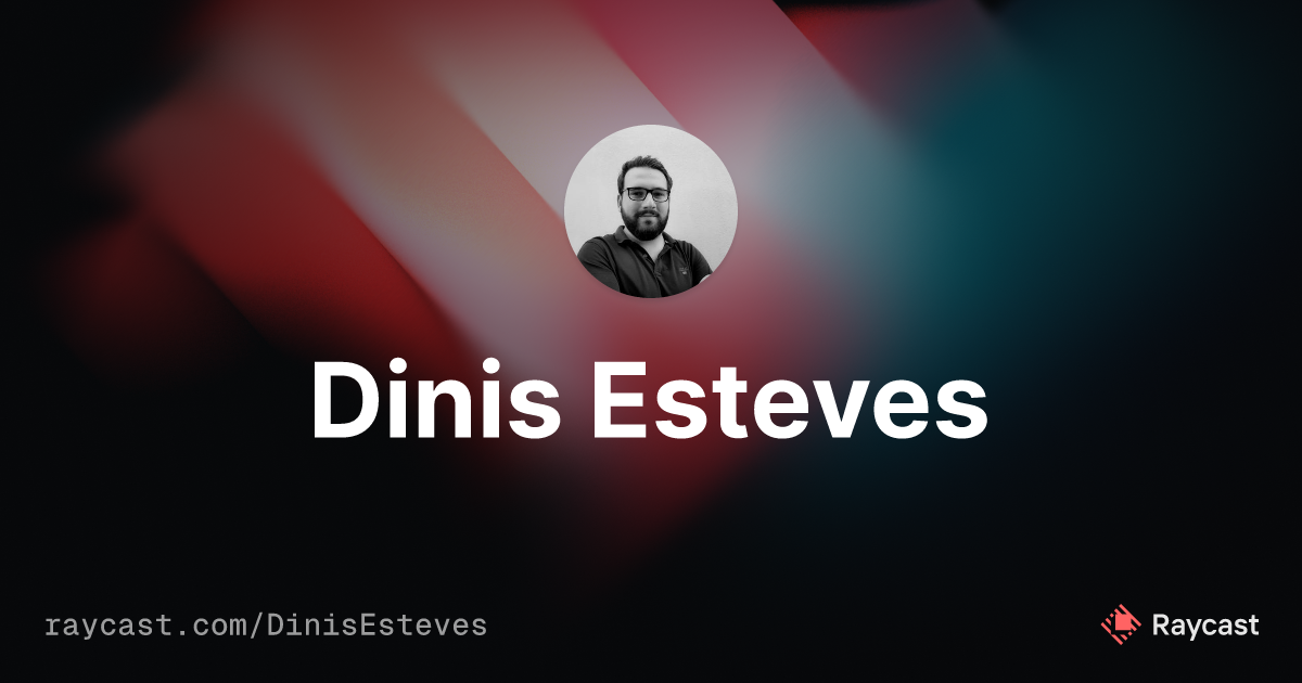 DinisEsteves (Dinis Esteves)