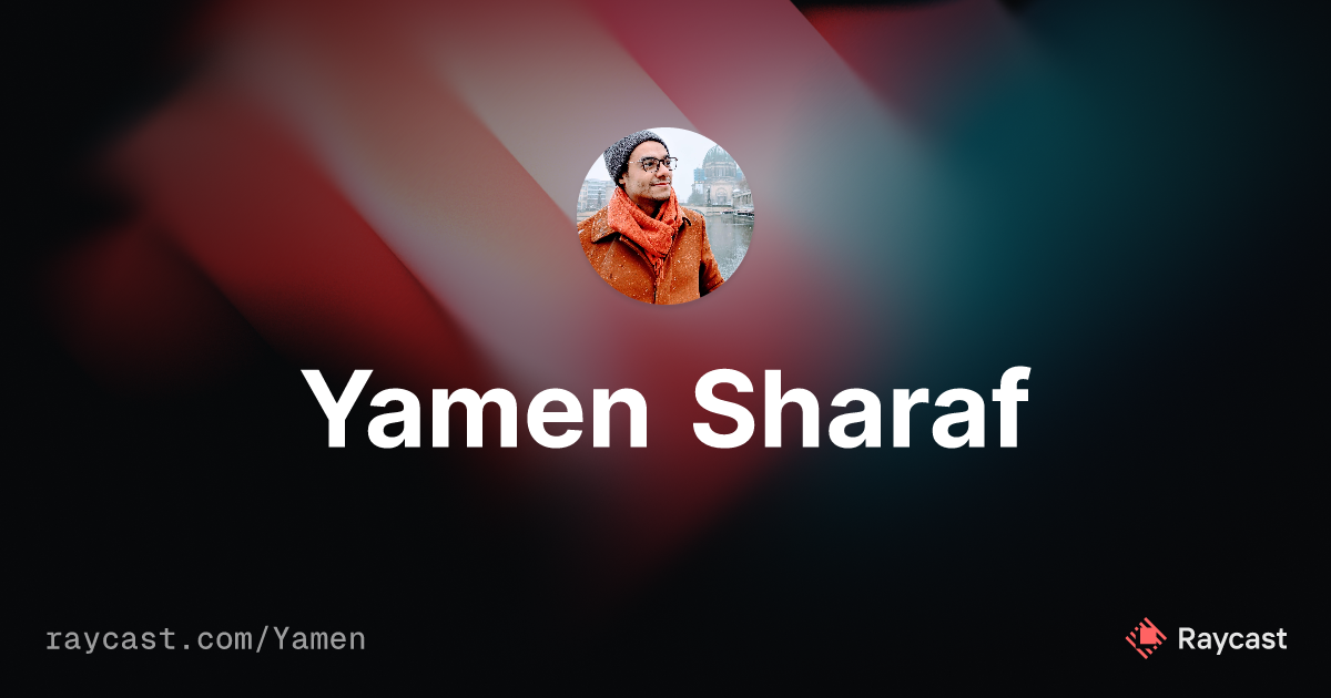 Yamen (Yamen Sharaf)