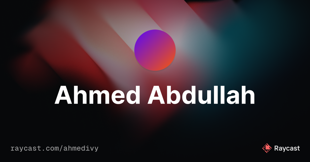 ahmedivy (Ahmed Abdullah )