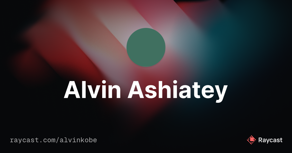 alvinkobe (Alvin Ashiatey)