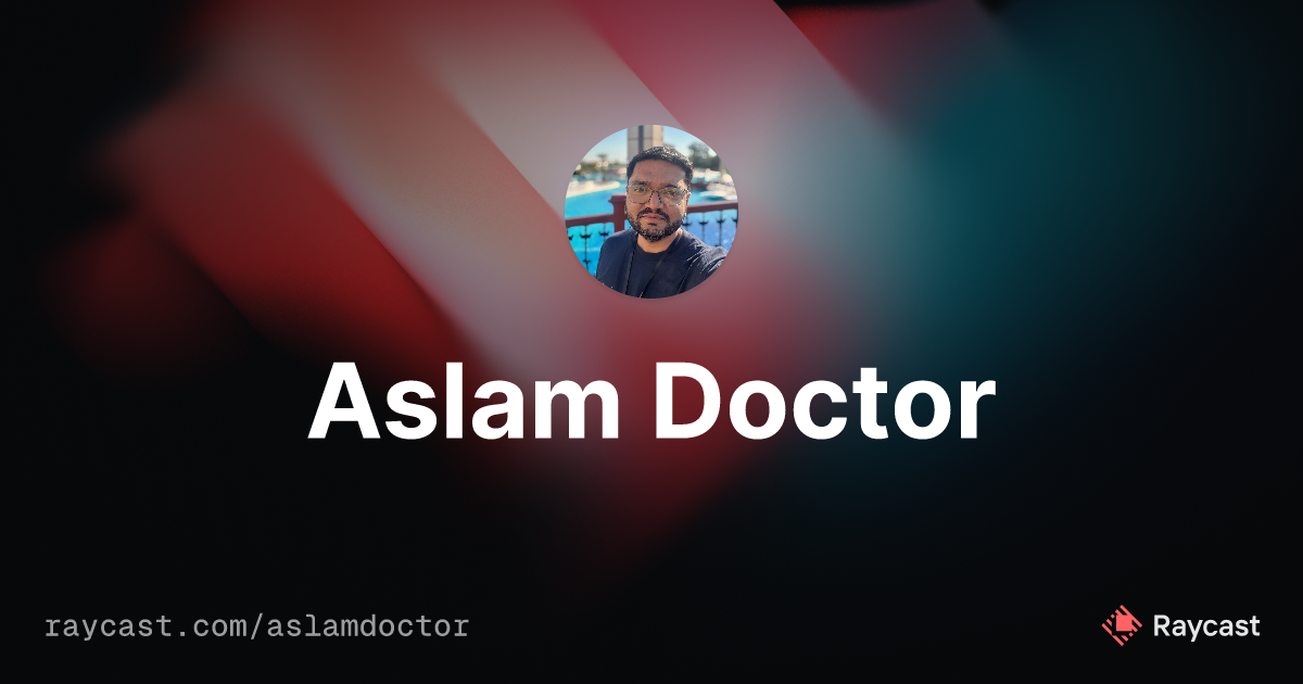 aslamdoctor (Aslam Doctor)