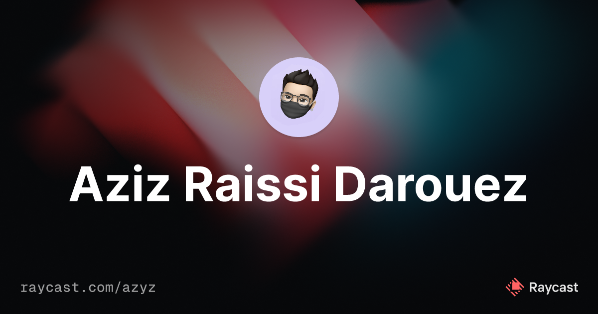 azyz (Aziz Raissi Darouez)