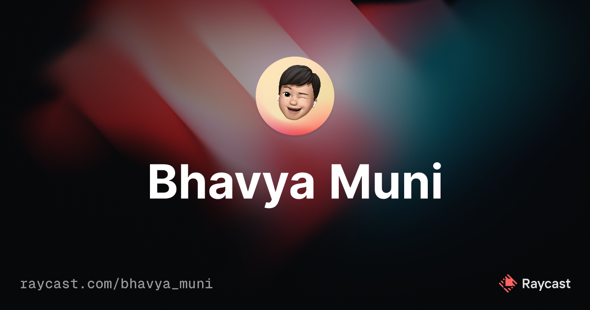 bhavya_muni (Bhavya Muni)