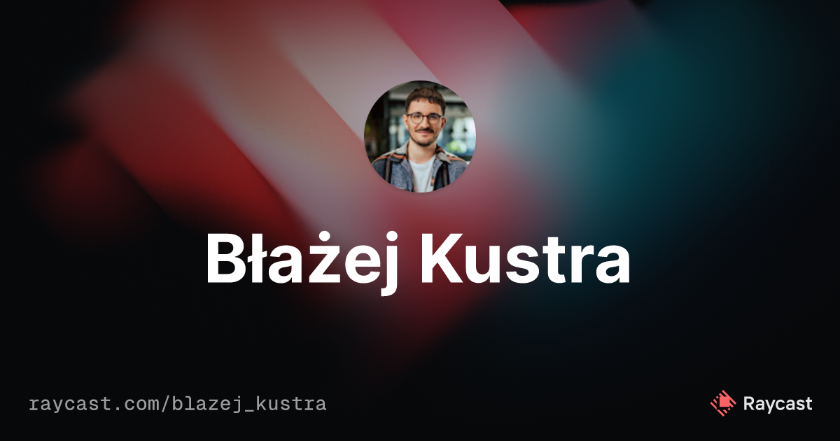 blazej_kustra (Błażej Kustra)