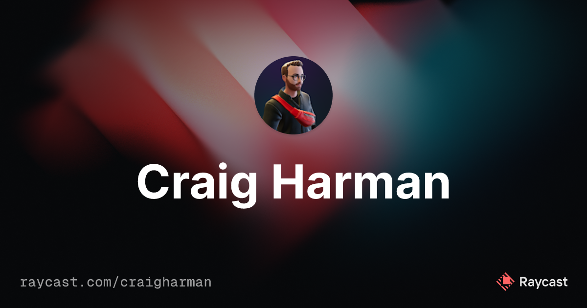 craigharman (Craig Harman)