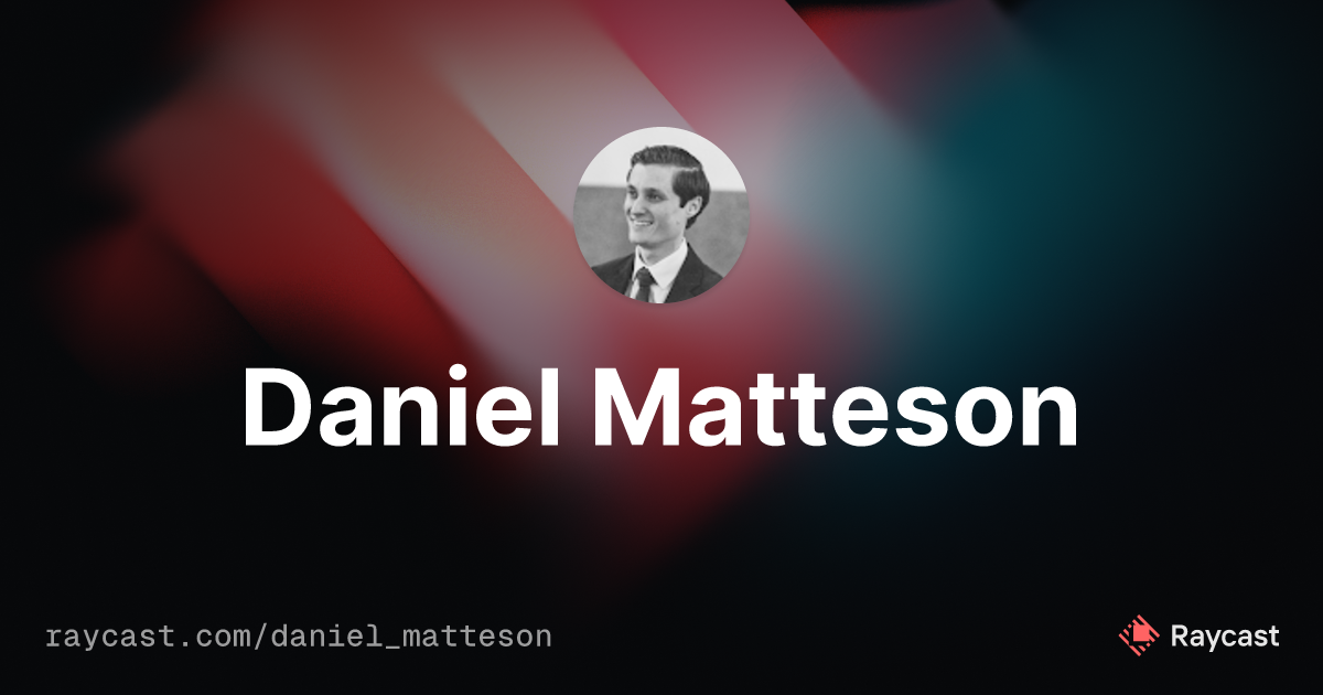 daniel_matteson (Daniel Matteson)