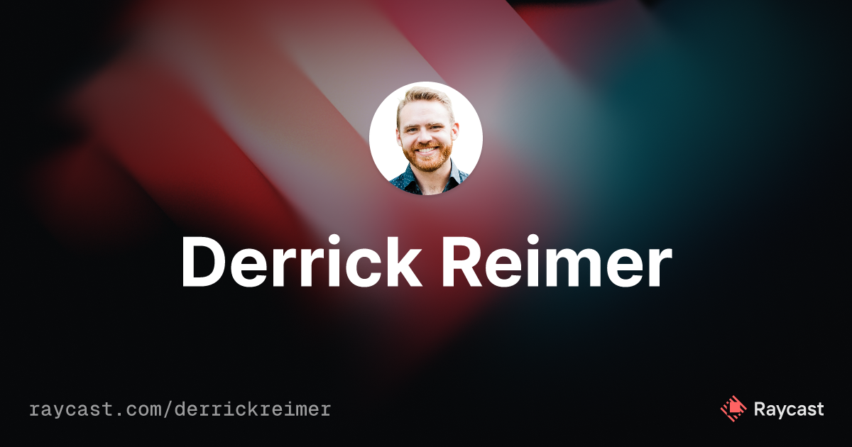 derrickreimer (Derrick Reimer)