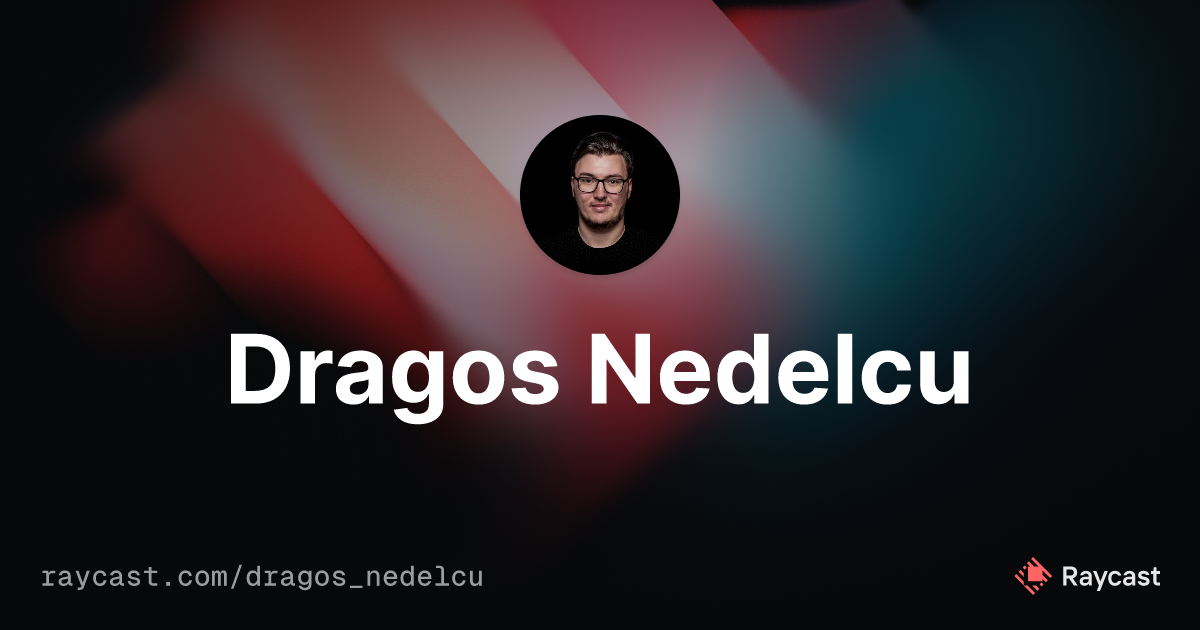 dragos_nedelcu (Dragos Nedelcu)