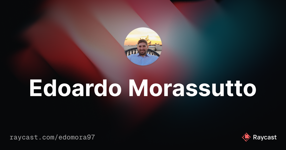 edomora97 (Edoardo Morassutto)