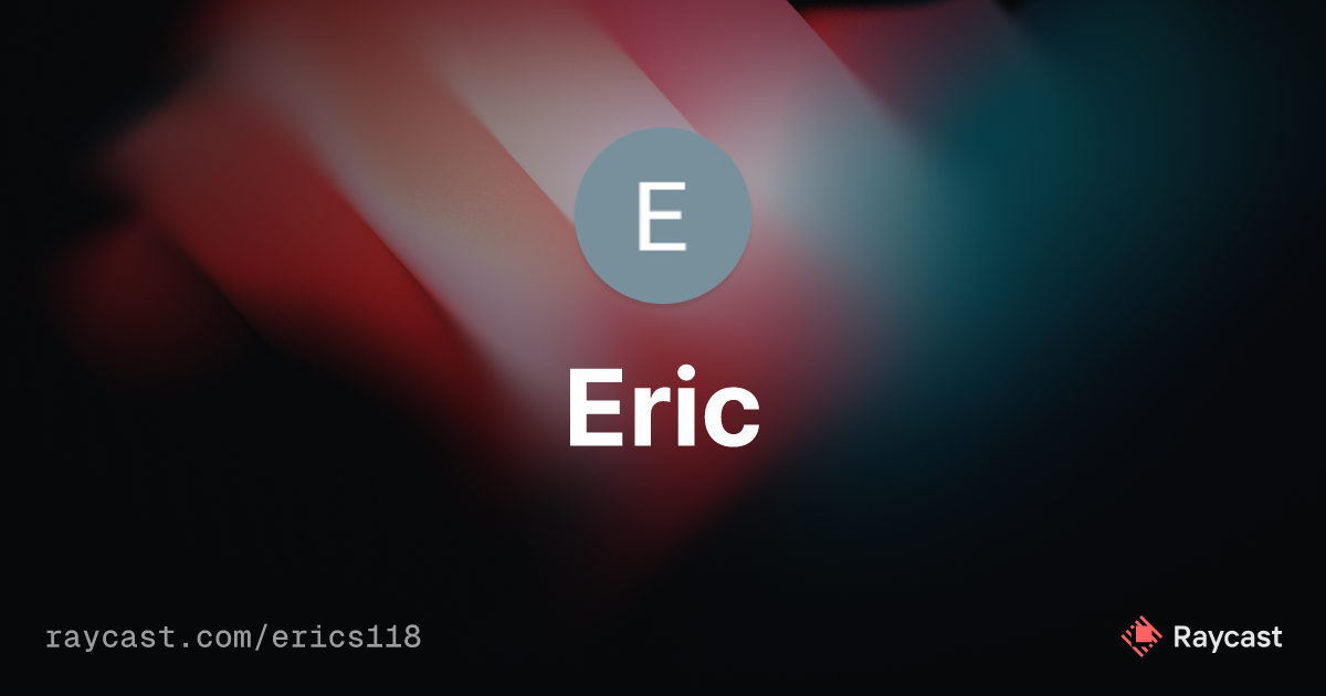 erics118 (Eric)