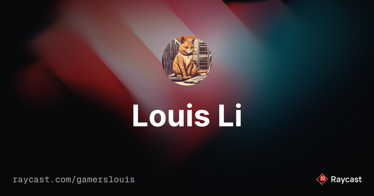 gamerslouis (Louis Li)