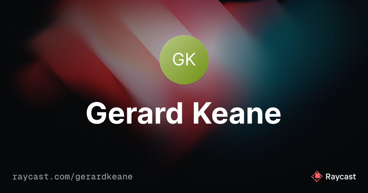 gerardkeane (Gerard Keane)