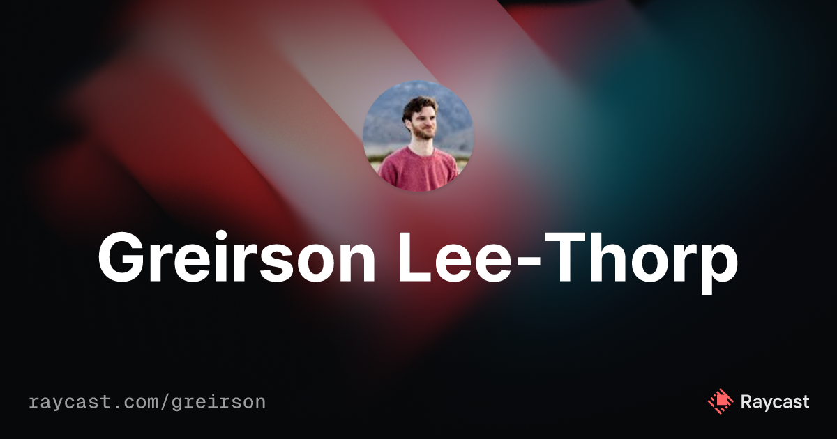greirson (Greirson Lee-Thorp)
