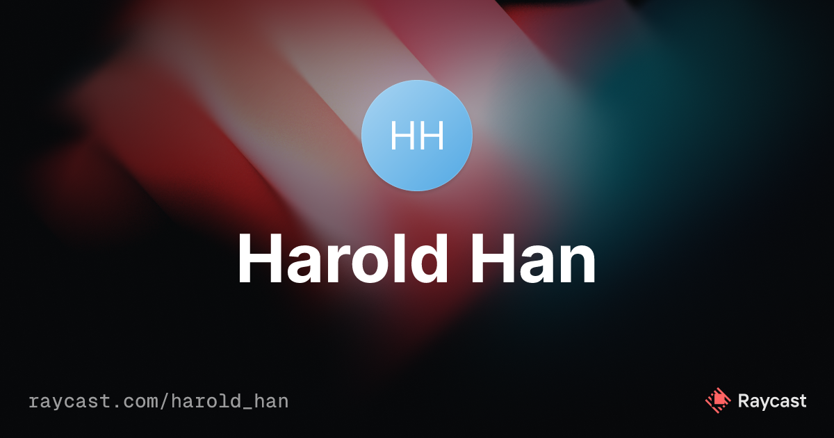 harold_han (Harold Han)