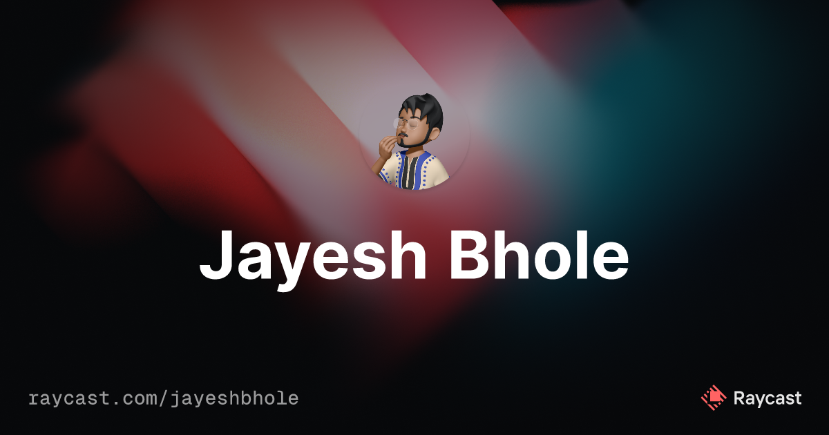 jayeshbhole (Jayesh Bhole)