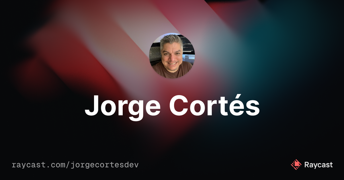 jorgecortesdev (Jorge Cortés)
