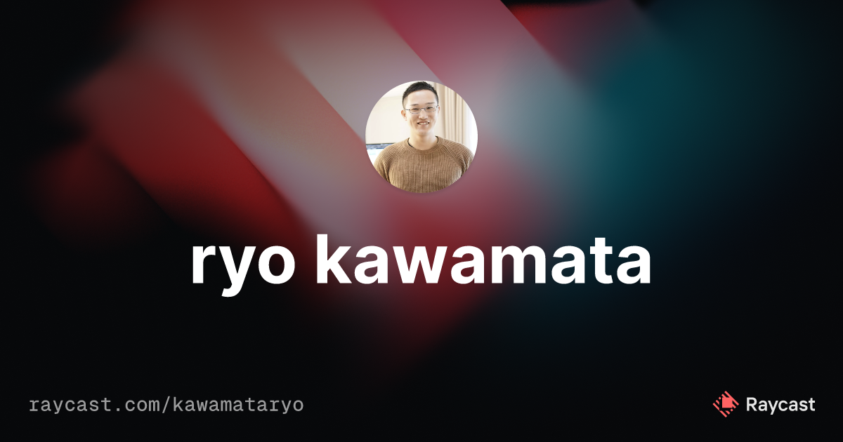 kawamataryo (ryo kawamata)