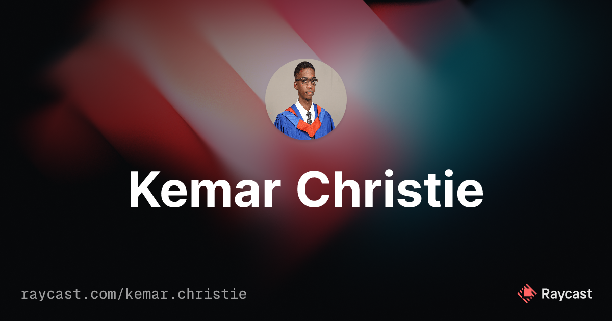 kemar.christie (Kemar Christie)