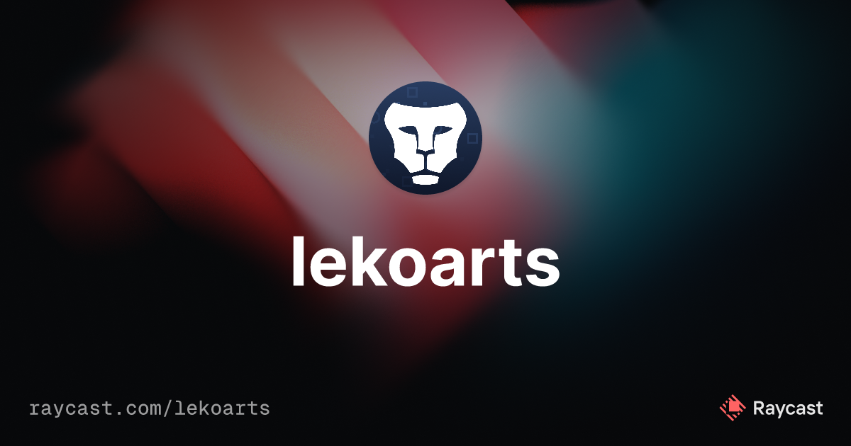 lekoarts (lekoarts)