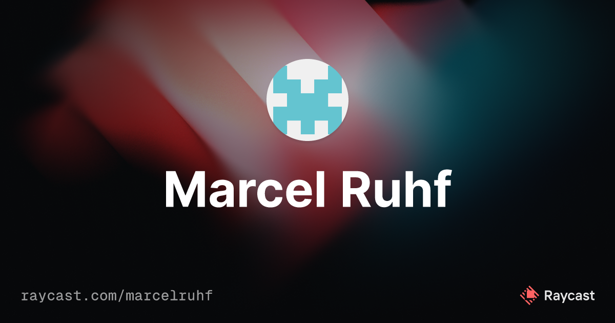 marcelruhf (Marcel Ruhf)