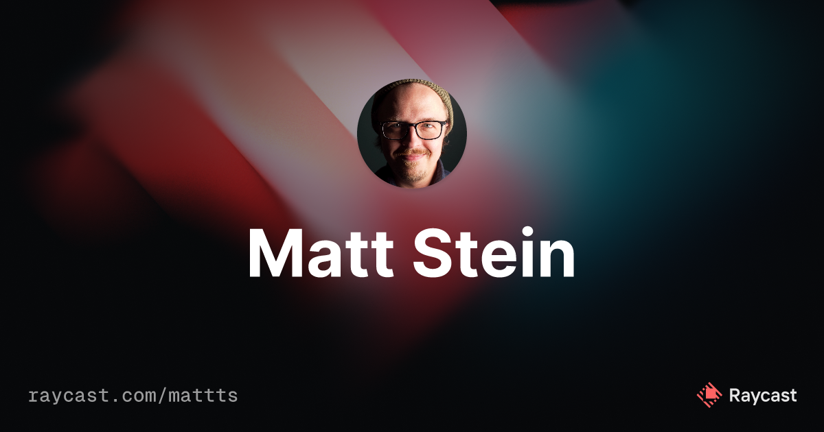 mattts (Matt Stein)