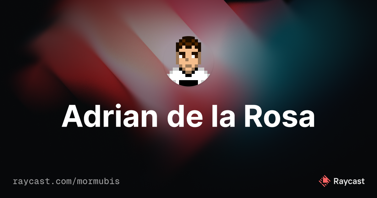 mormubis (Adrian de la Rosa)