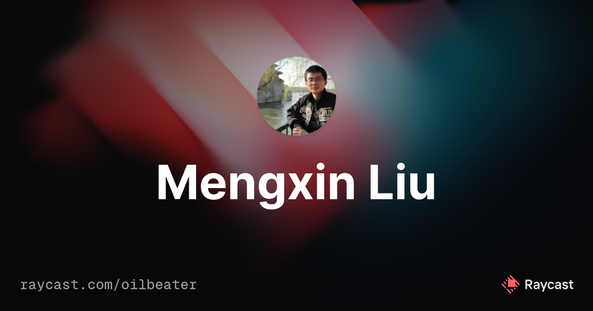 oilbeater (Mengxin Liu)