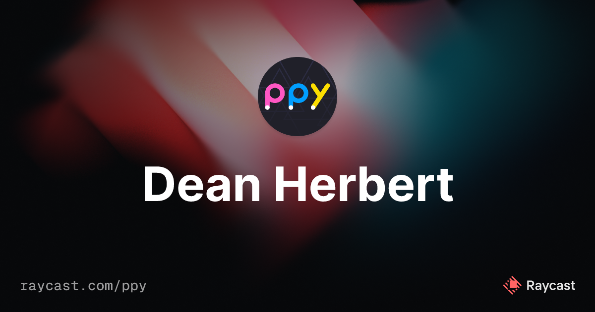 ppy (Dean Herbert)
