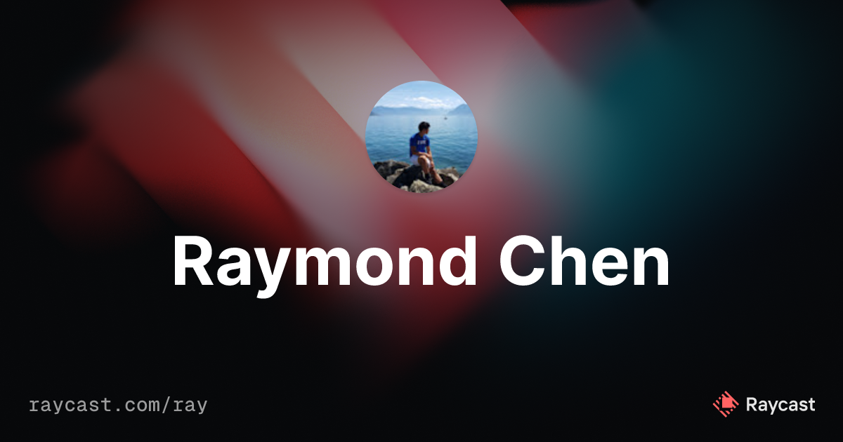 ray (Raymond Chen)