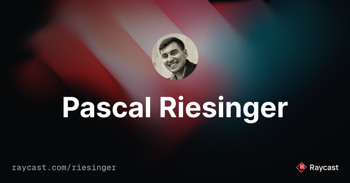 riesinger (Pascal Riesinger)