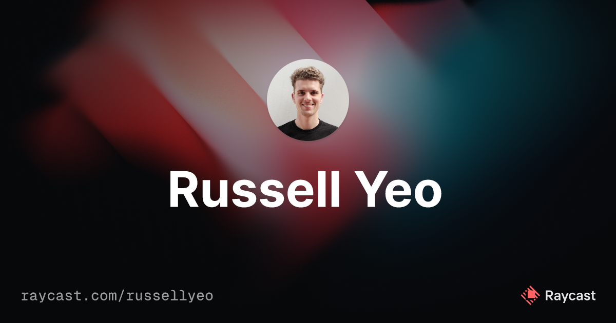 russellyeo (Russell Yeo)