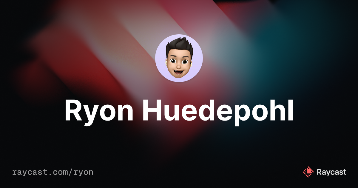 ryon (Ryon Huedepohl)