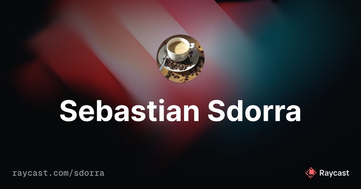 sdorra (Sebastian Sdorra)