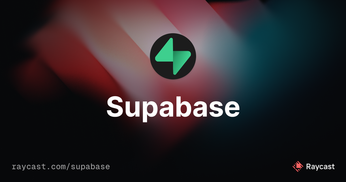 Supabase Supabase 9792