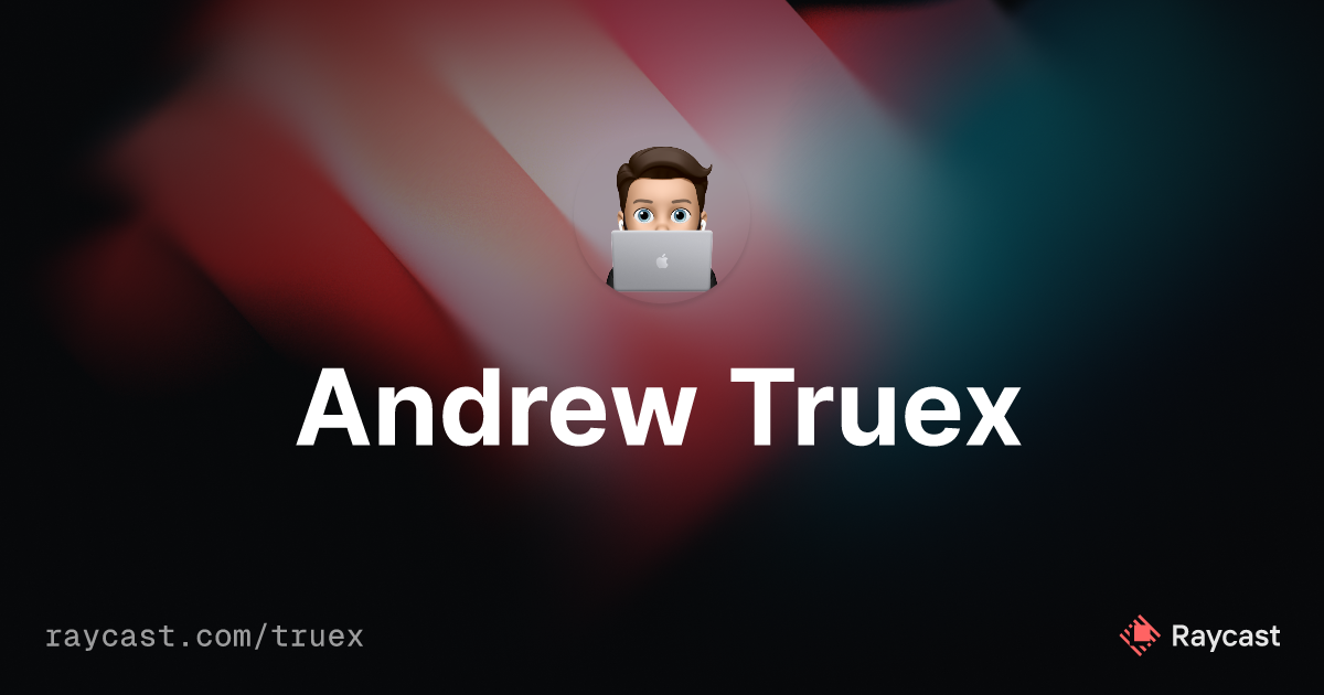 truex (Andrew Truex)